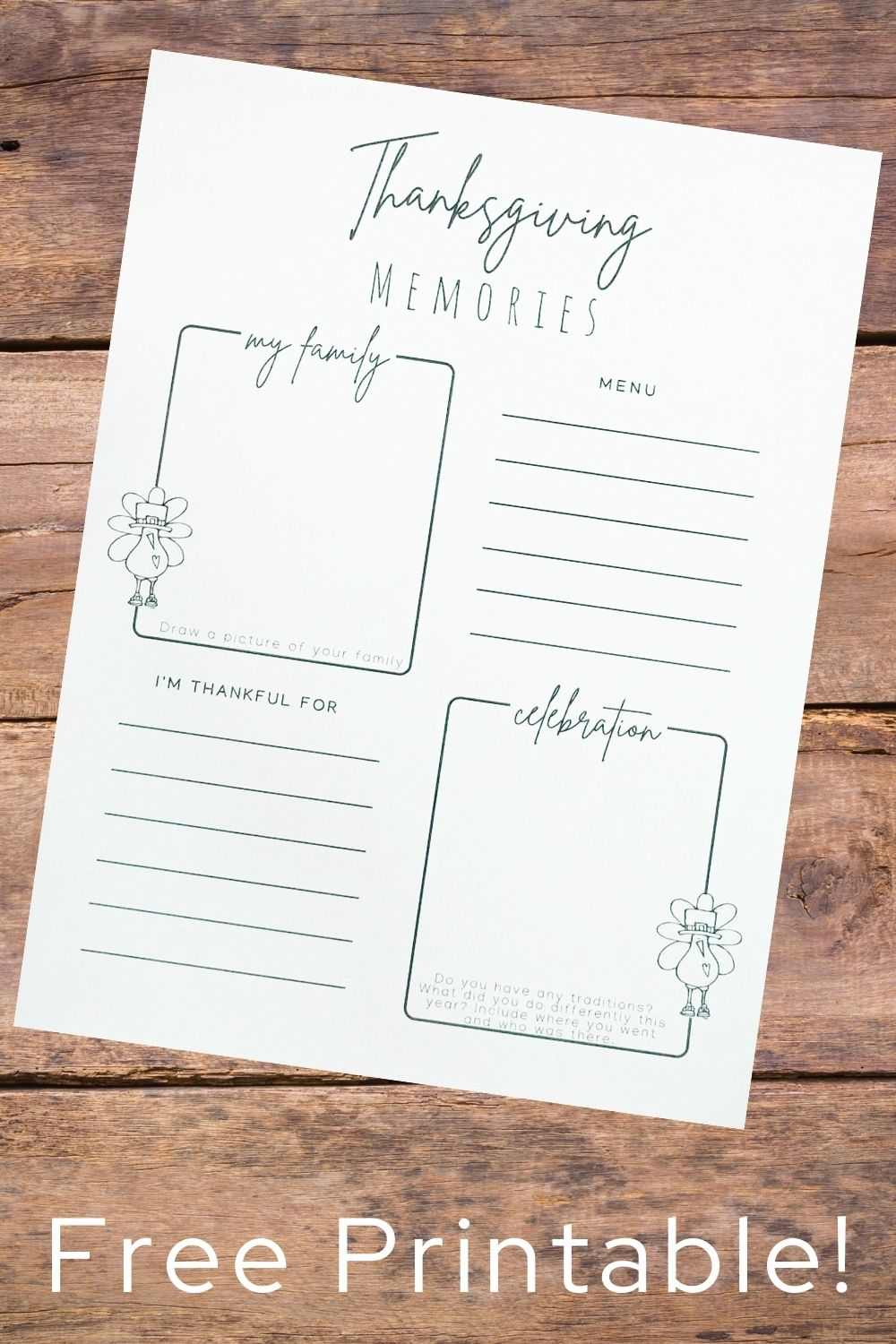 How to Preserve Your Thanksgiving Memories » Treasured Families